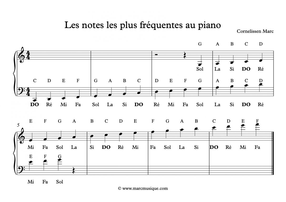 Piano - marcmusique.com